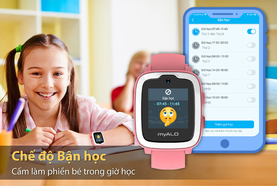 Đồng hồ thông minh đeo tay trẻ em myALO K74 - META.vn