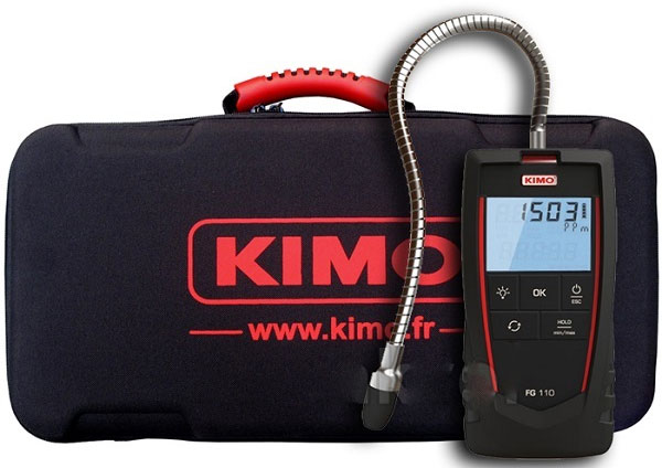 Máy đo và phát hiện khí cháy, khí gas rò rỉ Kimo FG110 - META.vn