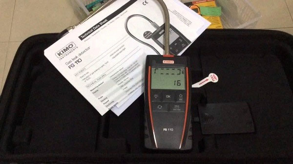 Máy đo và phát hiện khí cháy, khí gas rò rỉ Kimo FG110 - META.vn