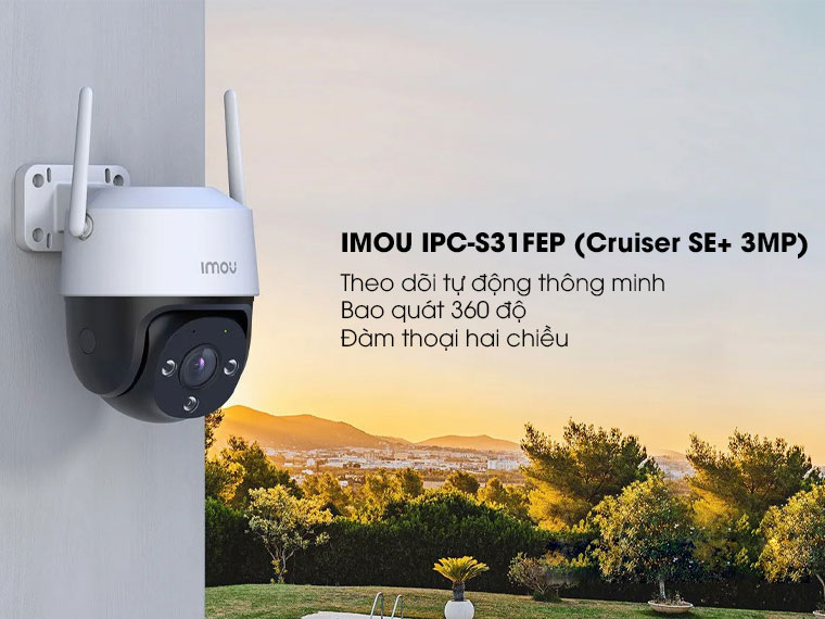 Camera wifi full color Imou IPC-S31FEP (Cruiser SE+ 3MP) - META.vn