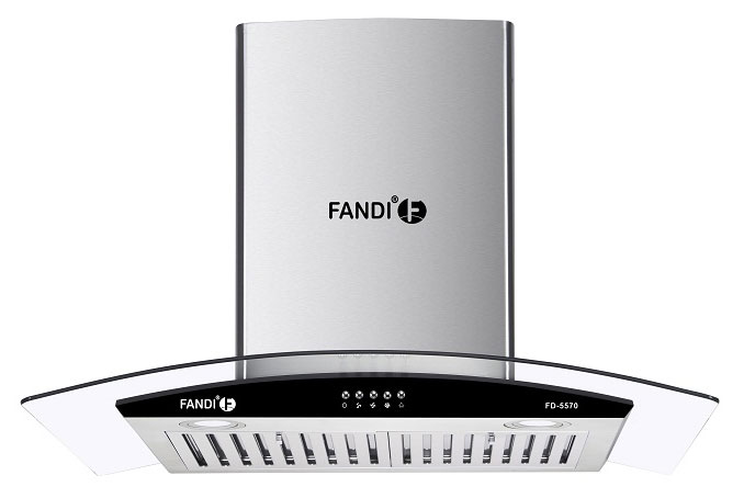Máy hút mùi kính cong Fandi FD-5570 - META.vn