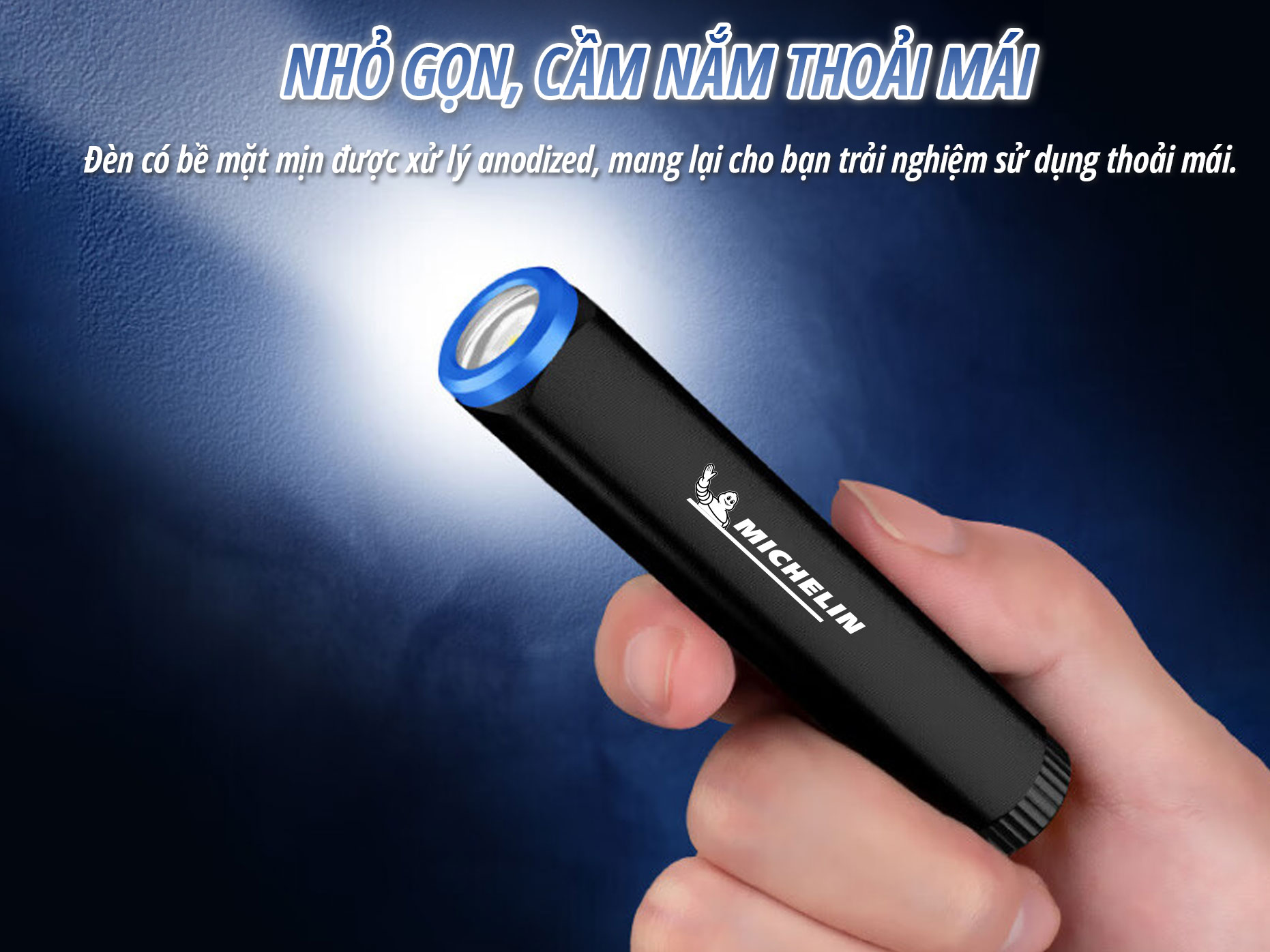 Đèn pin cầm tay mini Michelin M2221 - META.vn