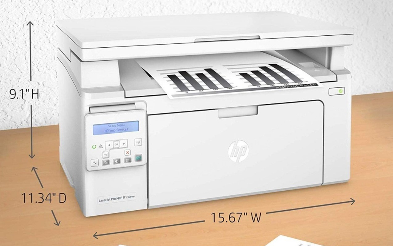 Máy in HP LaserJet Pro MFP M130NW - META.vn