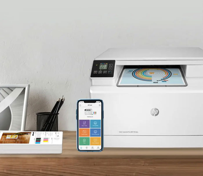 Máy in HP LaserJet Pro MFP M182N (7KW54A) - META.vn