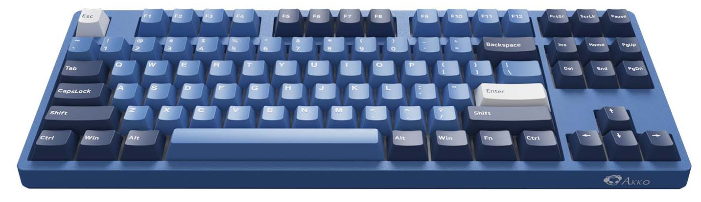 Bàn phím cơ AKKO 3087 v2 DS Ocean Star (Akko sw v3) - META.vn