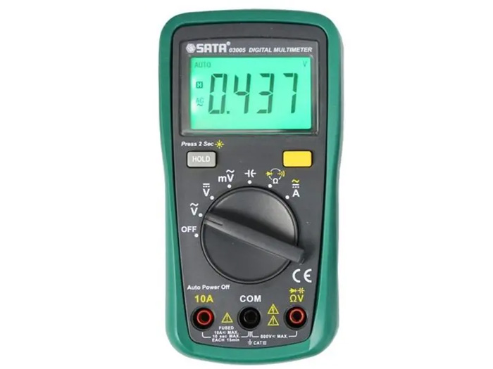 Đồng hồ đa năng Sata 03005 1.5V/10A - META.vn