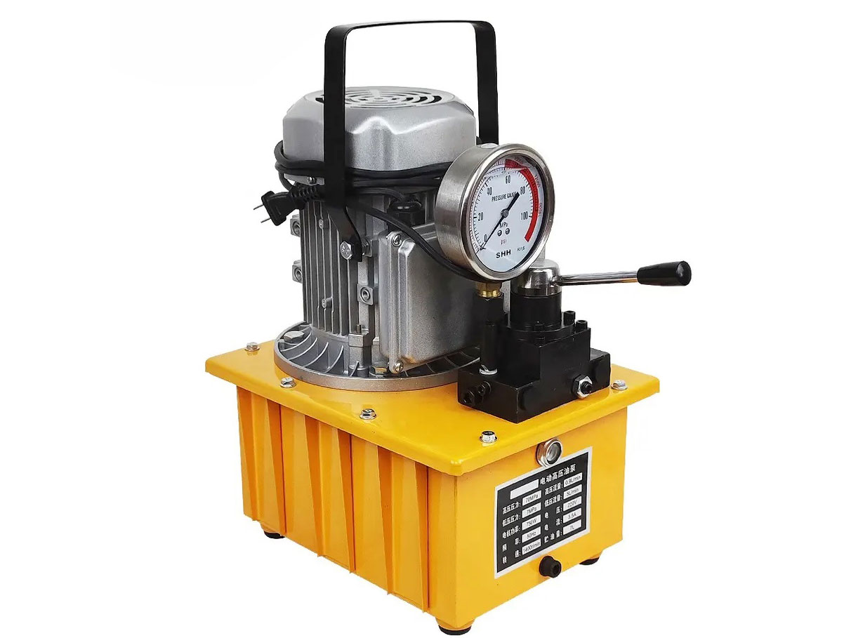 Bơm điện thủy lực HHB-700AB (Hai đầu bơm) - META.vn