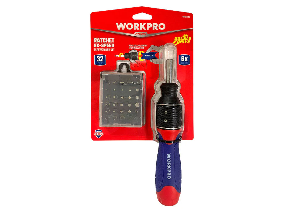 Bộ tua vít đổi đầu Workpro WP221055 (32 chiếc) - META.vn