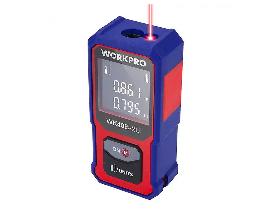 Máy đo khoảng cách laser 40m Workpro WP267001 - META.vn