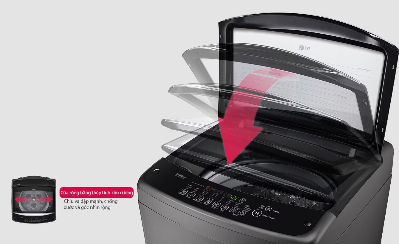 Máy giặt LG TurboDrum Inverter T2310VS2B 10kg - META.vn