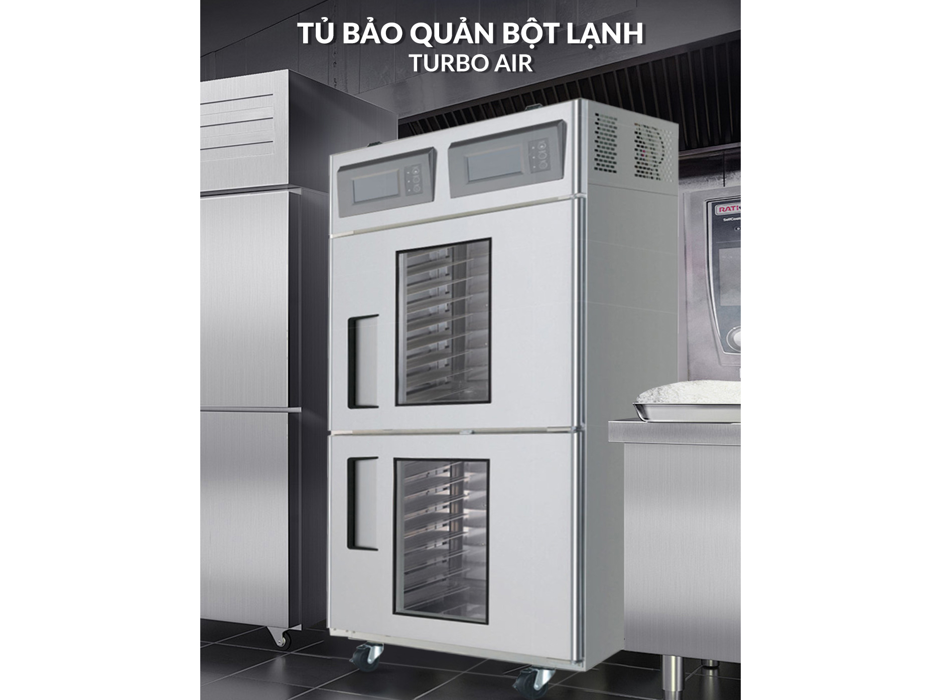 Tủ ủ bột công nghiệp Turbo air (354221) - 800ml - META.vn