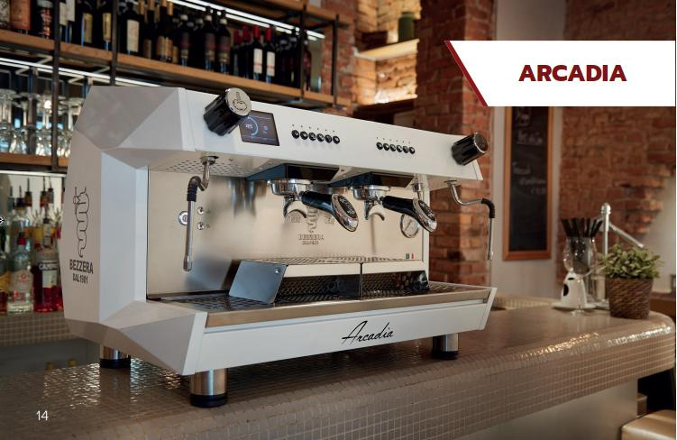 Máy pha cà phê chuyên nghiệp Bezzera 2 groups Arcadia De Pid - META.vn
