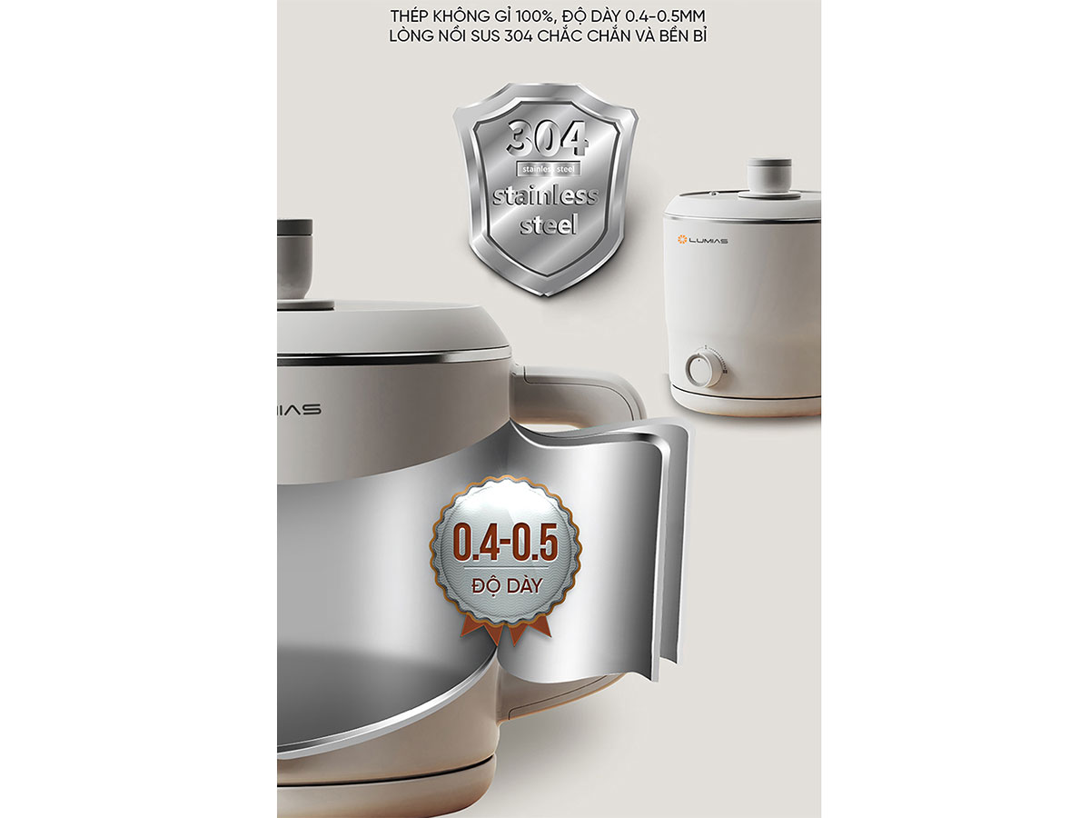 Nồi điện đa năng Lumias LM-PM600 - META.vn