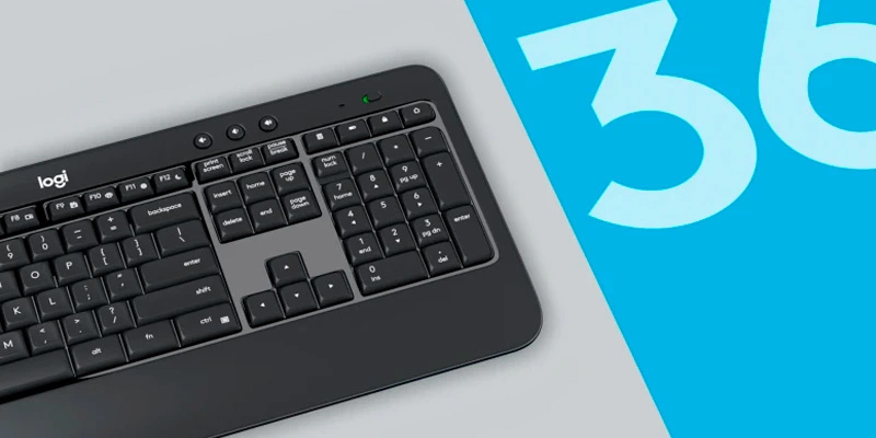 Combo bàn phím và chuột không dây Logitech MK540 - META.vn