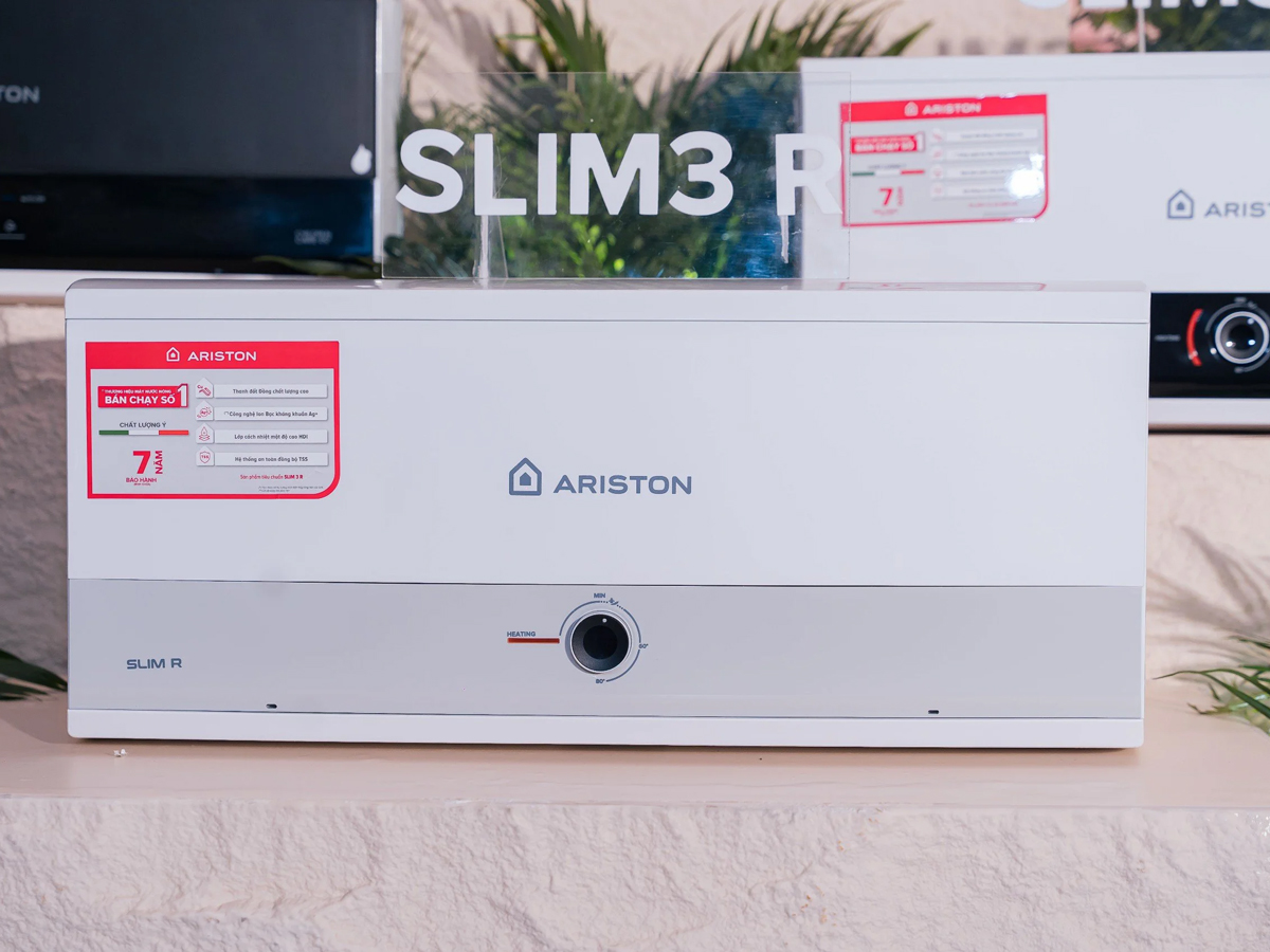 Bình nóng lạnh Ariston SLIM3 30 R VN - 30 lít - META.vn