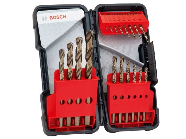 Bộ mũi khoan inox HSS-CO (18 mũi 1.5 - 10mm) 2607017047 - META.vn