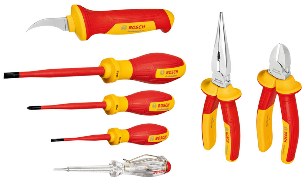 Bộ đồ nghề cách điện Bosch 1.000V VDE đa năng 7 món 1600A02NG3 - META.vn