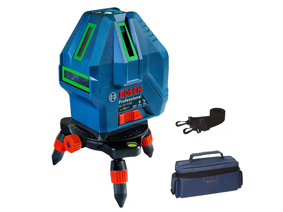 Máy cân mực tia laser xanh Bosch GLL 50-15 XG - 06010657K0 - META.vn