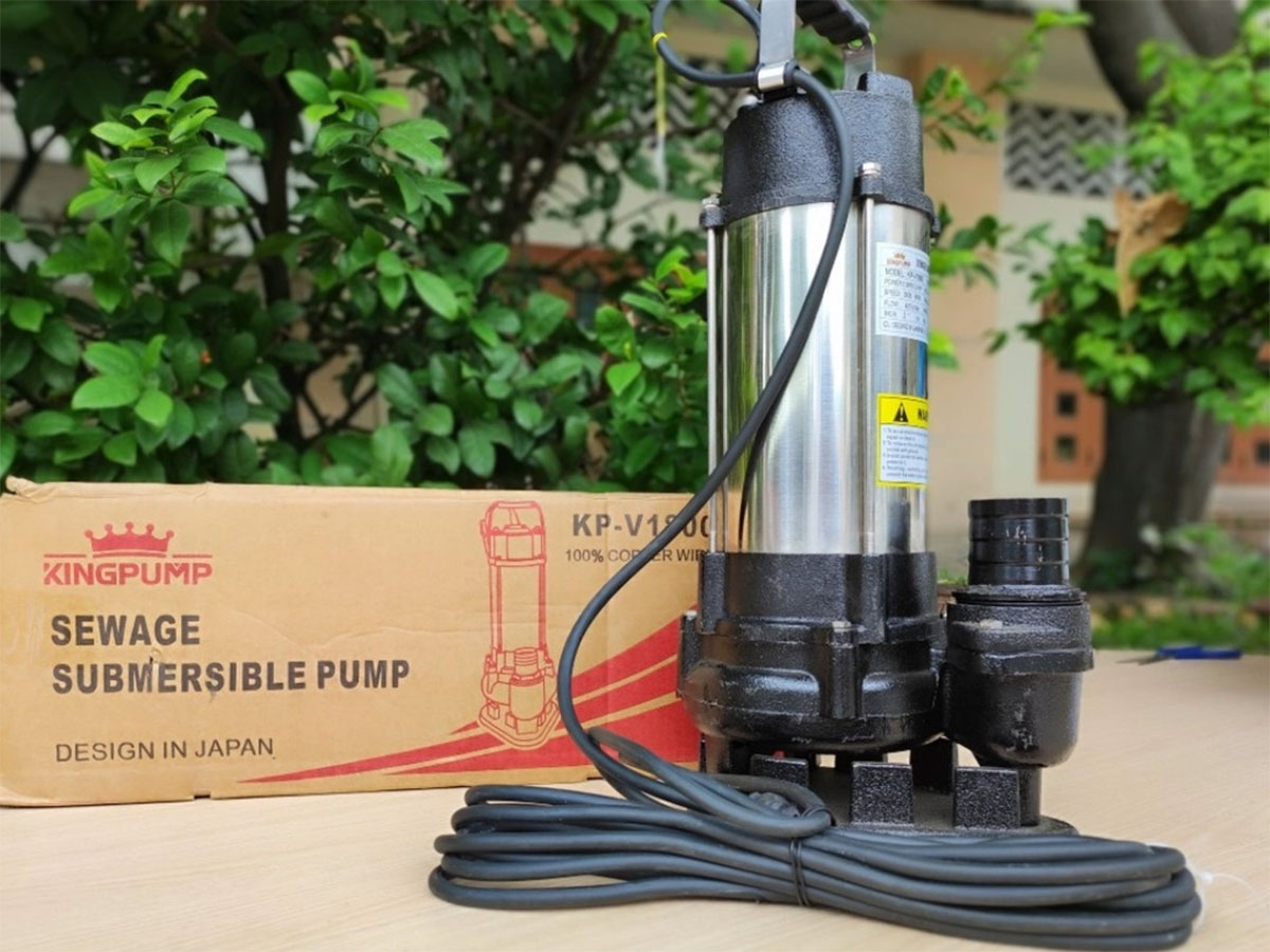 Máy bơm chìm Kingpump KP-V1800 (nước sạch) - META.vn