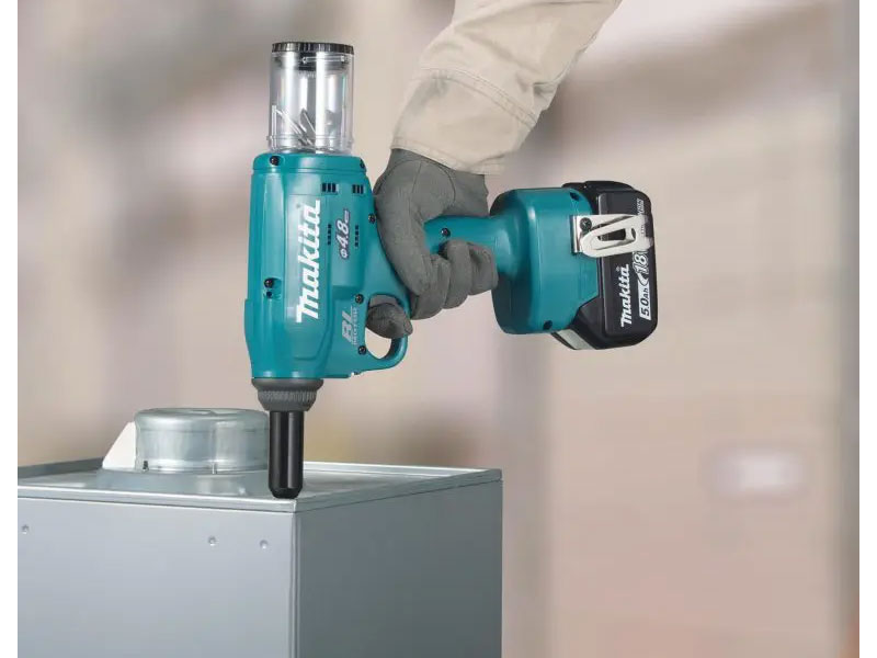 Máy tán đinh Rivet dùng pin 18V DRV150Z (BL, chưa pin, sạc) - META.vn