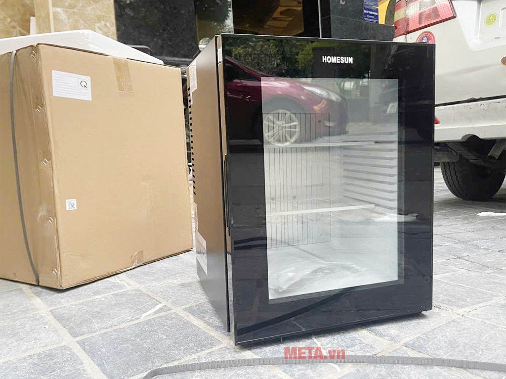 Tủ mát minibar cánh kính Homesun BCG-40B - META.vn