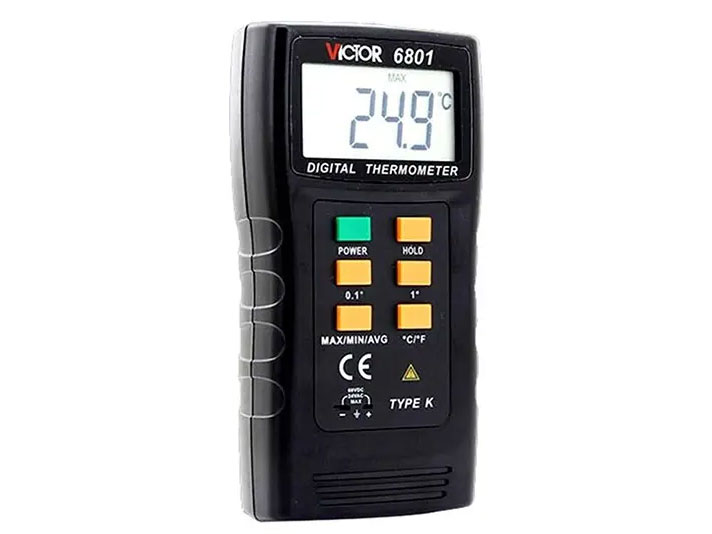 Nhiệt ẩm kế Victor 6801 - META.vn