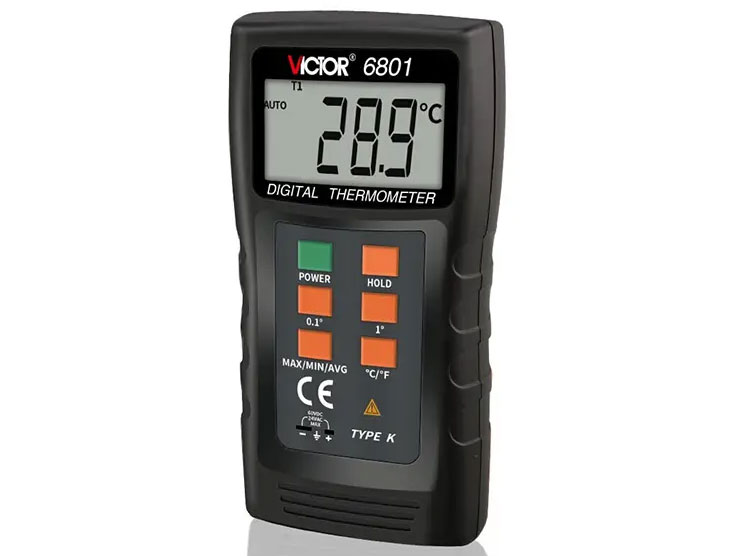 Nhiệt ẩm kế Victor 6801 - META.vn