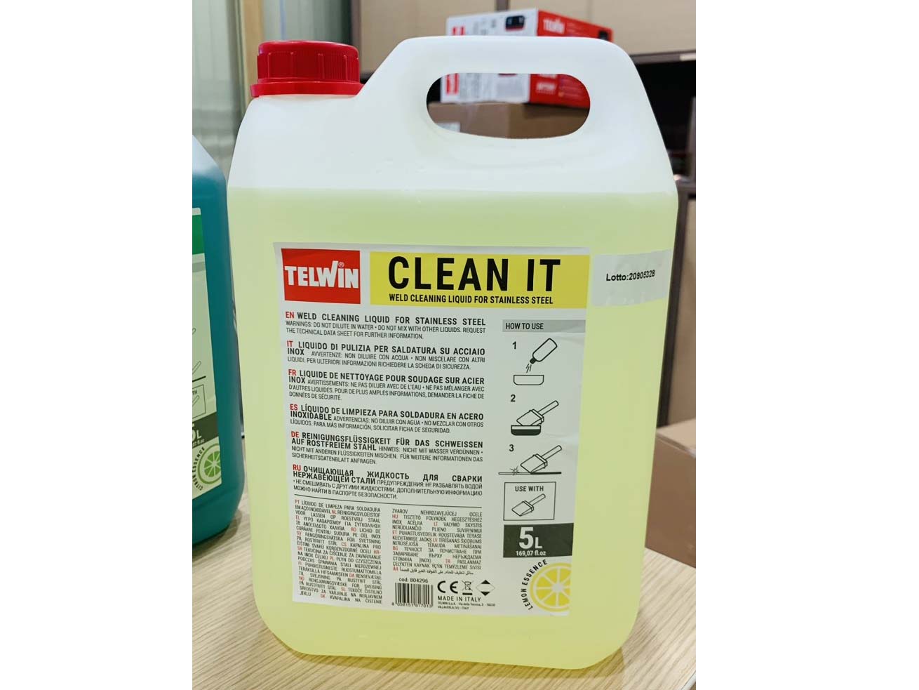 Dung dịch làm sạch mối hàn Telwin Clean IT 5 lít - META.vn