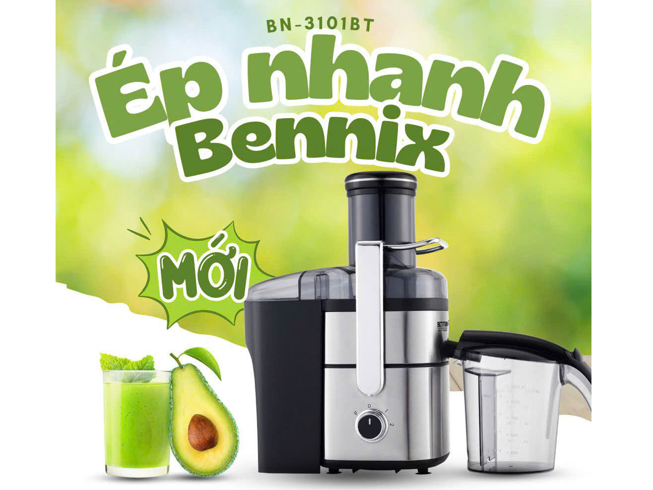 Máy ép nhanh Bennix BN-3101BT - META.vn