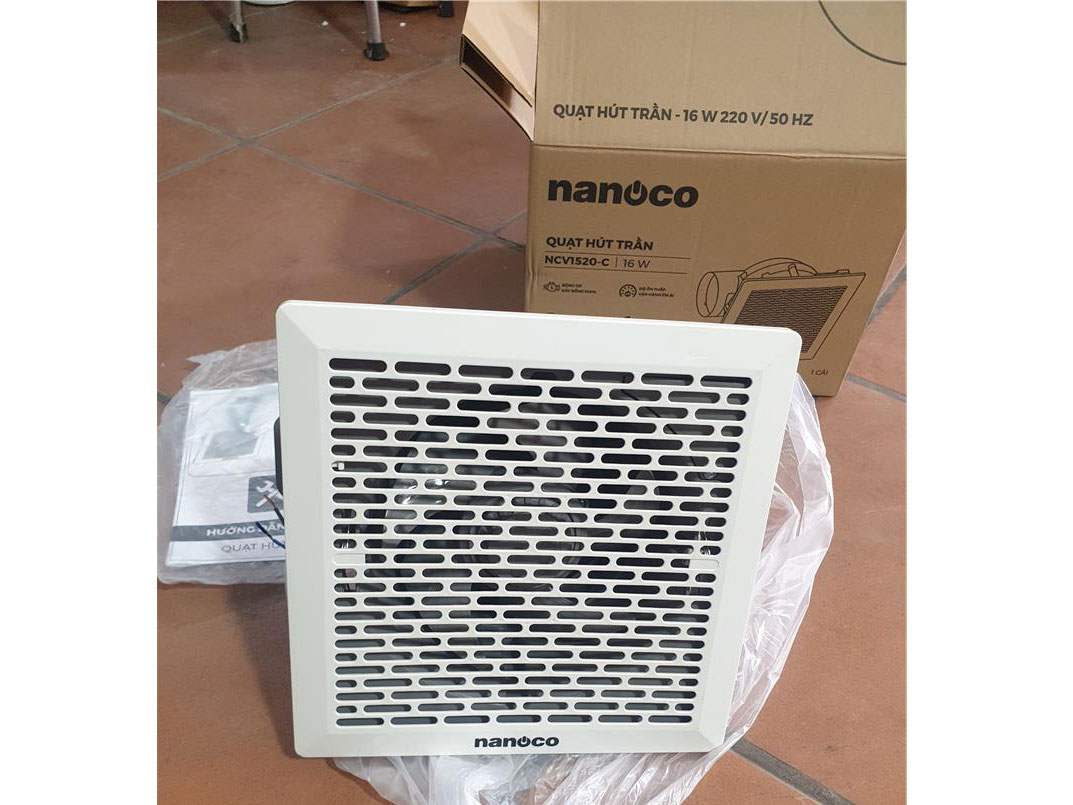 Quạt hút âm trần có ống dẫn Nanoco NCV1520-C - META.vn