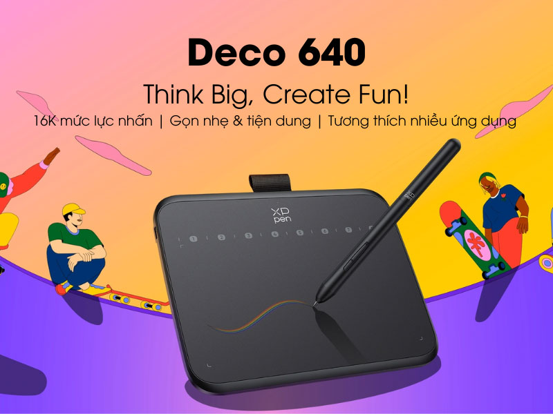 Bảng vẽ điện tử XP-Pen Deco 640 - META.vn