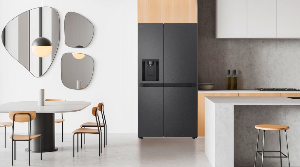 Tủ lạnh LG Inverter 641 lít Side By Side LSI63BLMA - META.vn