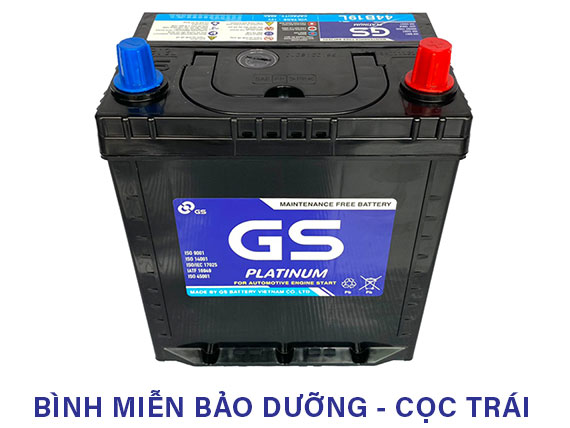 Ắc quy GS MF 44B19L 12V 40Ah - META.vn