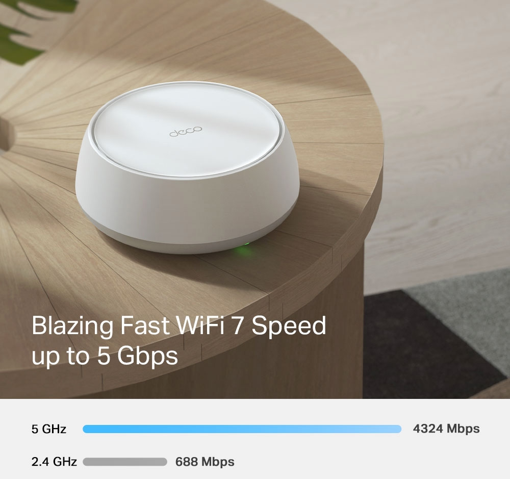 Hệ thống Mesh WiFi 7 BE5000 TP-Link Deco BE25 - META.vn