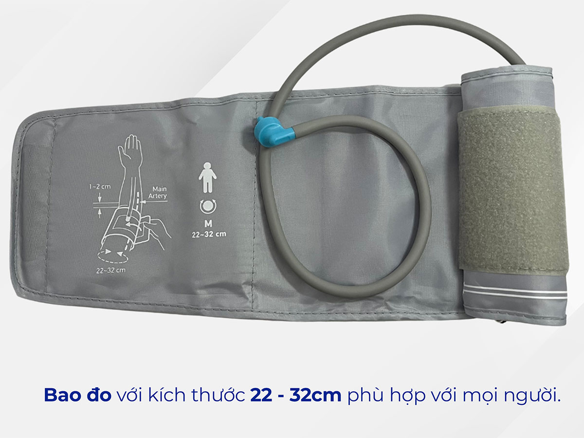 Máy đo huyết áp điện tử bắp tay Oromi YK-BPA4 - META.vn