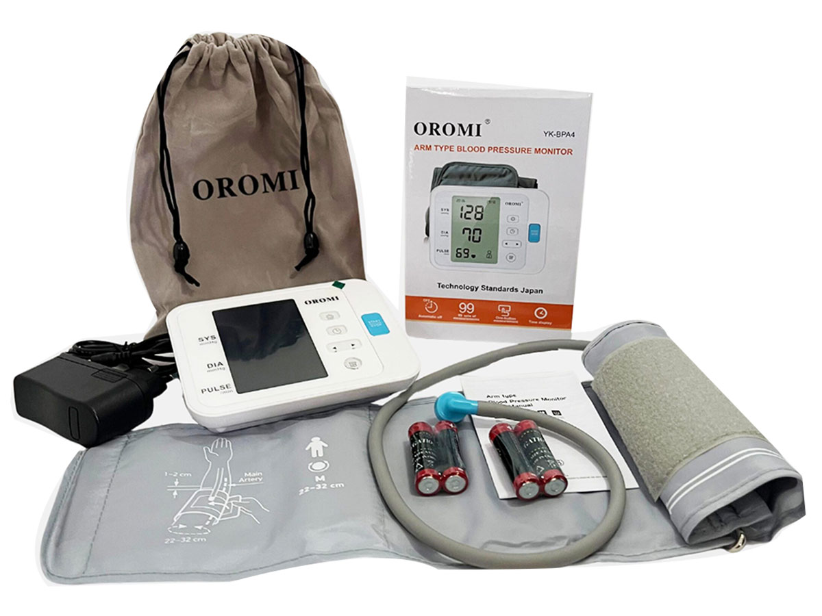 Máy đo huyết áp điện tử bắp tay Oromi YK-BPA4 - META.vn