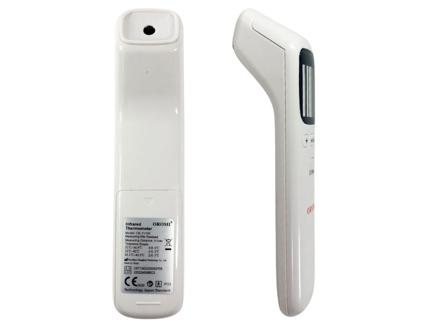 Nhiệt kế điện tử hồng ngoại Oromi CK-T1502 - META.vn