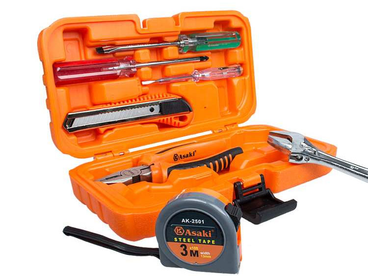 Bộ dụng cụ gia đình Asaki AK-9780 8 chi tiết - META.vn