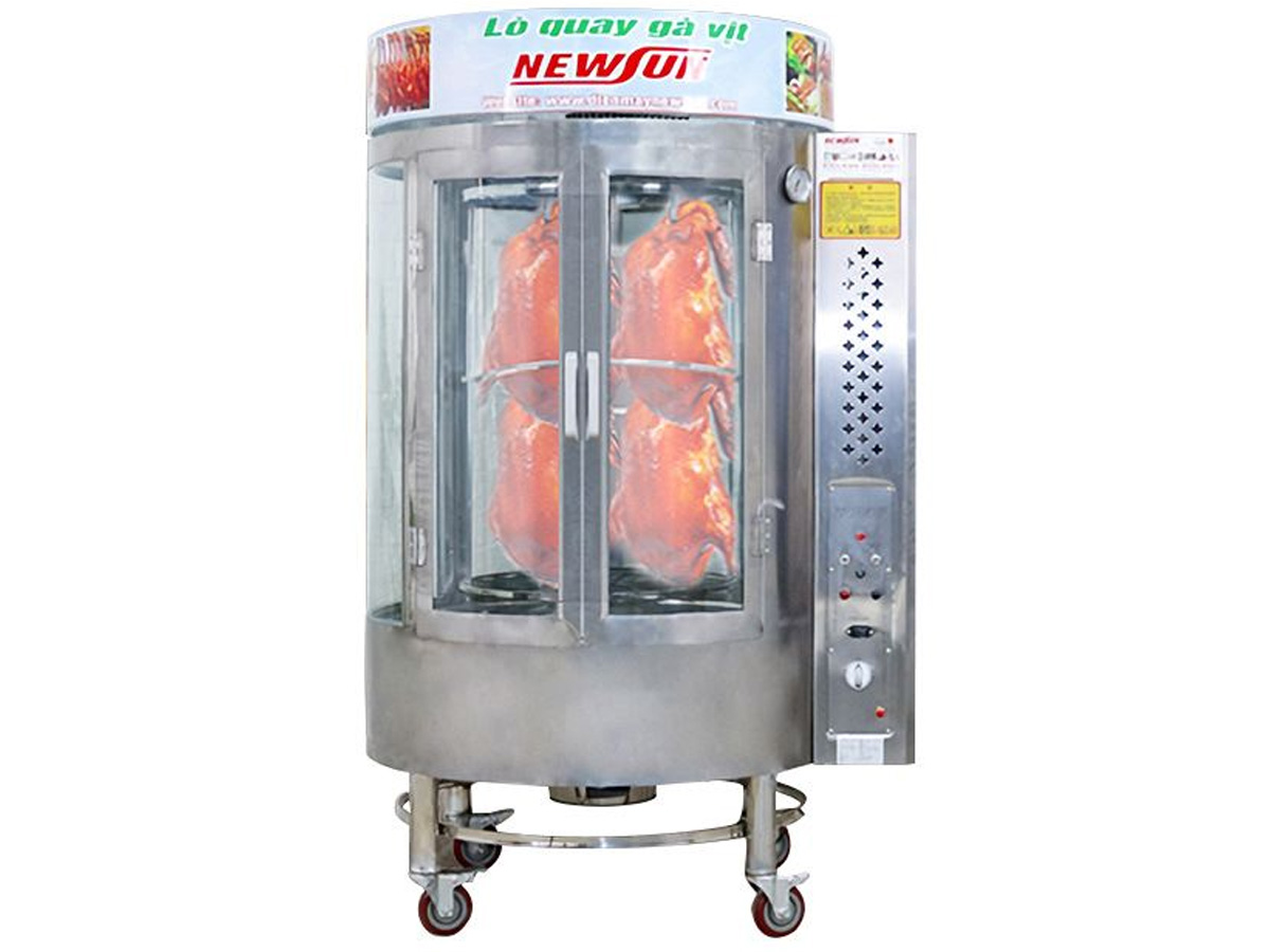 Lu quay thịt than gas NewSun YT-850 - META.vn