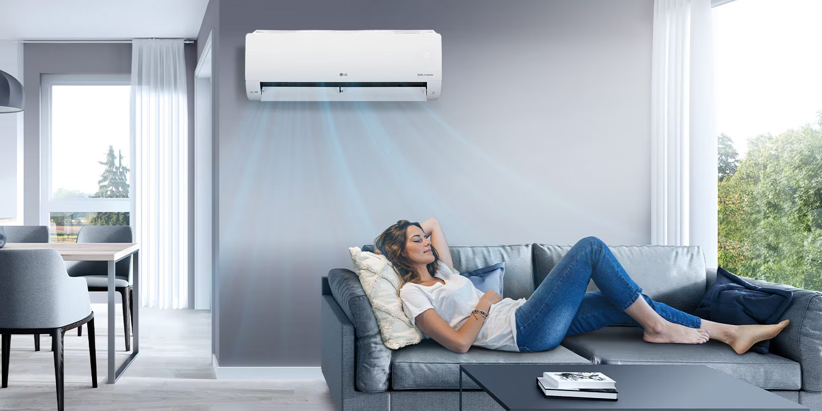 Điều hòa LG 9.000BTU 1 chiều IEC09G1 - META.vn