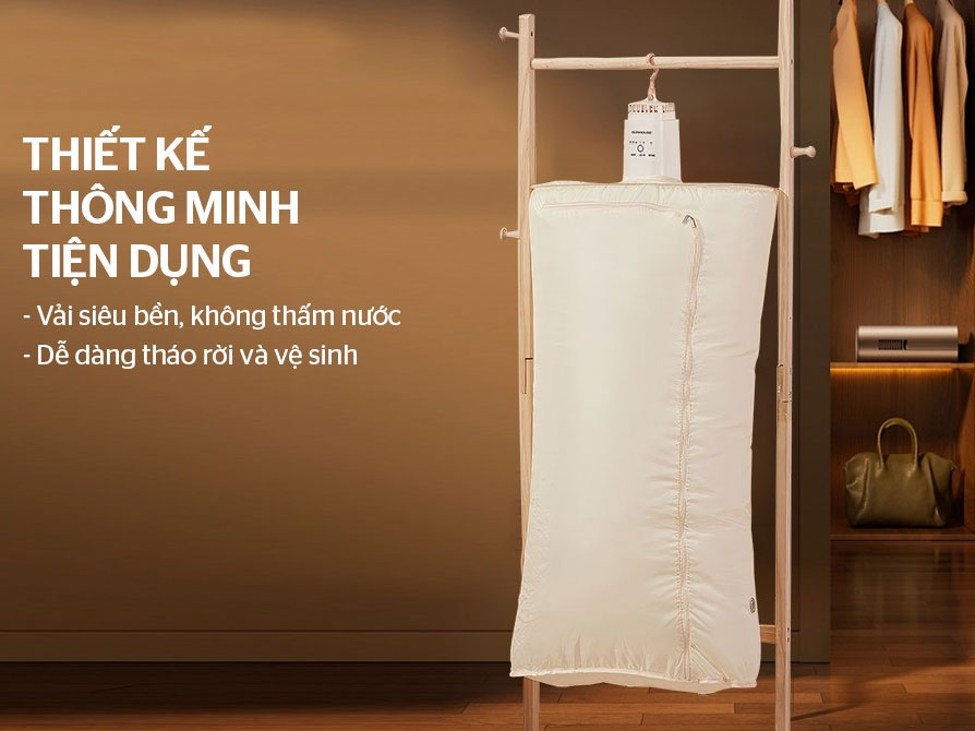 Tủ sấy quần áo mini Sunhouse SHD2704 - META.vn