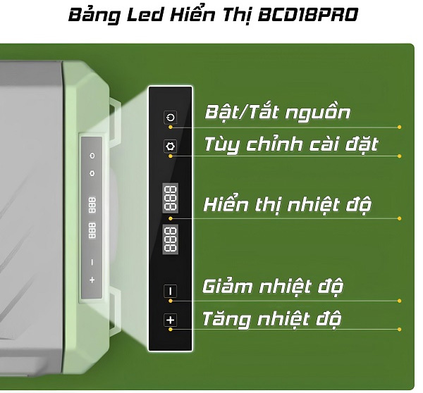 Tủ lạnh mini Alpicool BCD18 Pro – 24 lít - META.vn