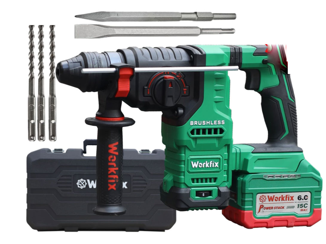 Máy khoan đục bê tông Workfix WF-RH3003PRO - META.vn