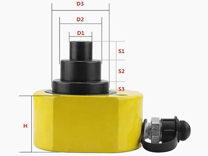 Kích thủy lực lùn đa tầng Changyou FPY-30D - META.vn