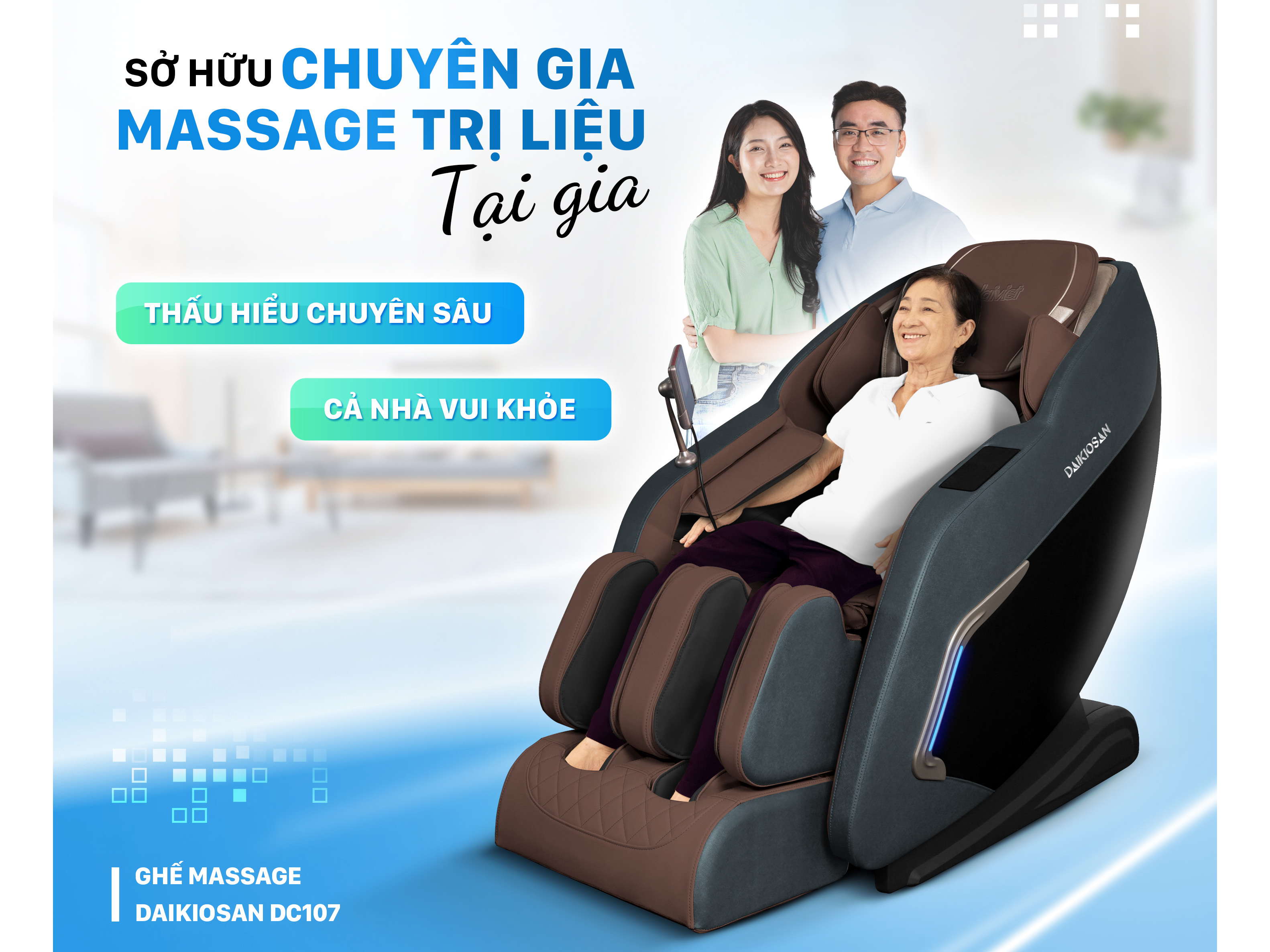 Ghế massage Daikiosan DC107 - META.vn