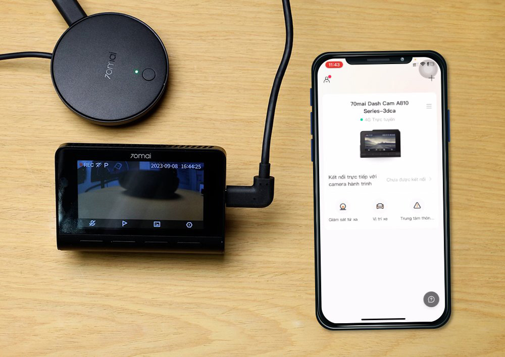 Dây nguồn adapter dùng sạc pin cho camera hành trình Midrive UP04 - META.vn