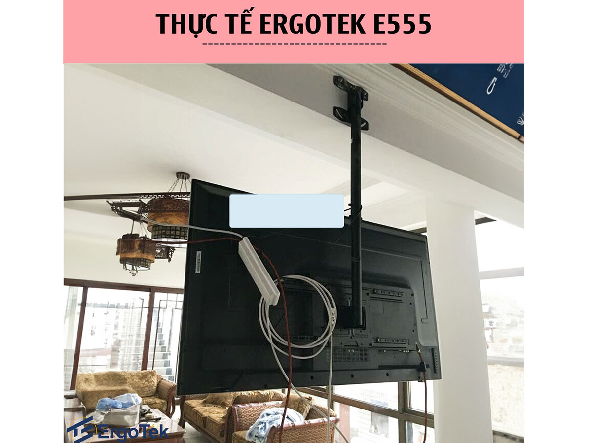 Giá treo tivi thả trần ErgoTek E555 32 - 70 inch - META.vn