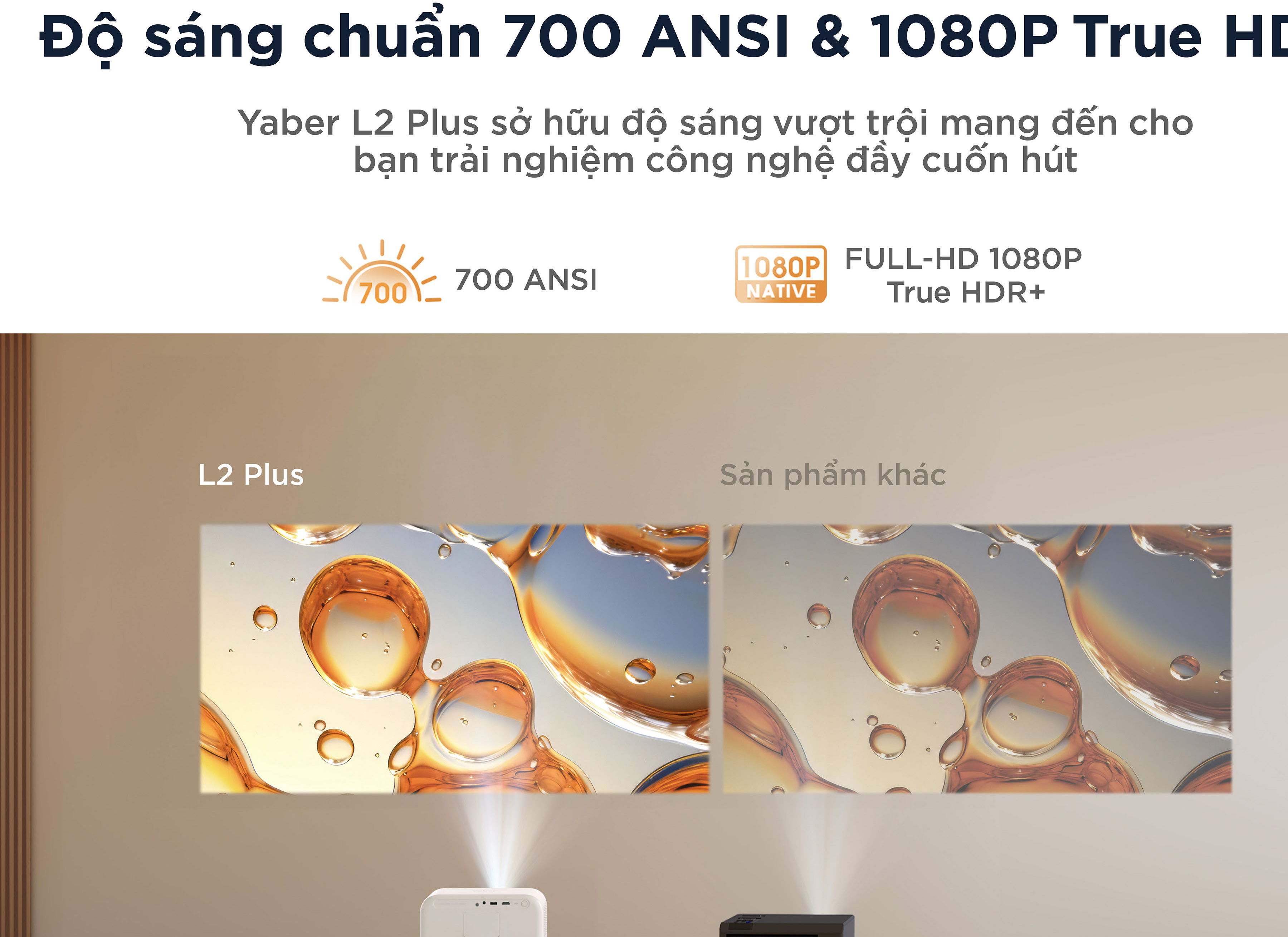 Máy chiếu thông minh Yaber L2 Plus - META.vn