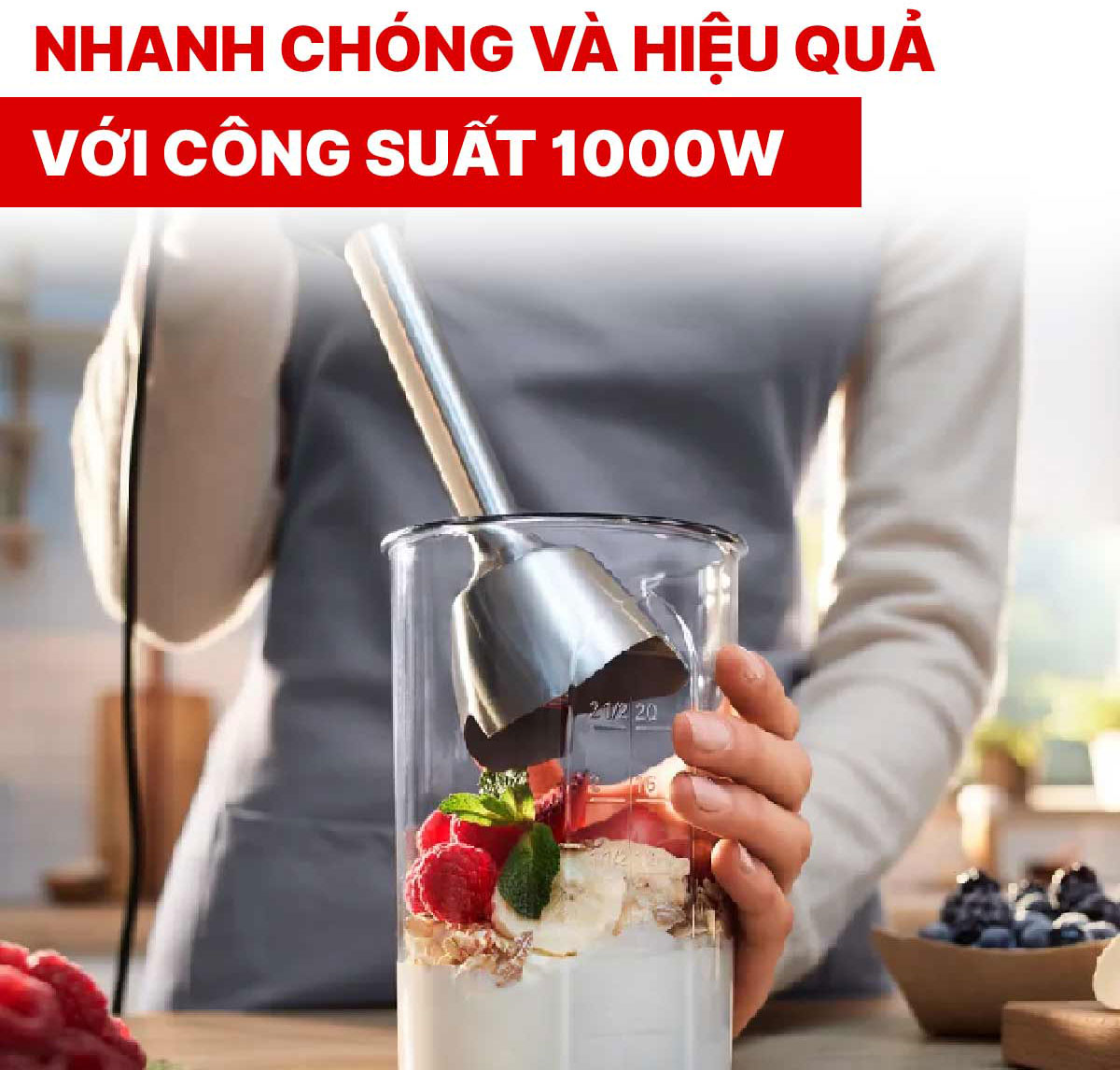 Máy xay cầm tay Bosch MSM4B6V2 - META.vn