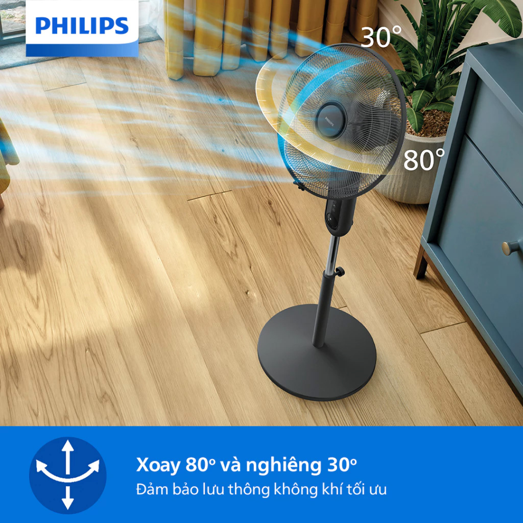 Quạt cây đứng Philips CX1520/01 - META.vn